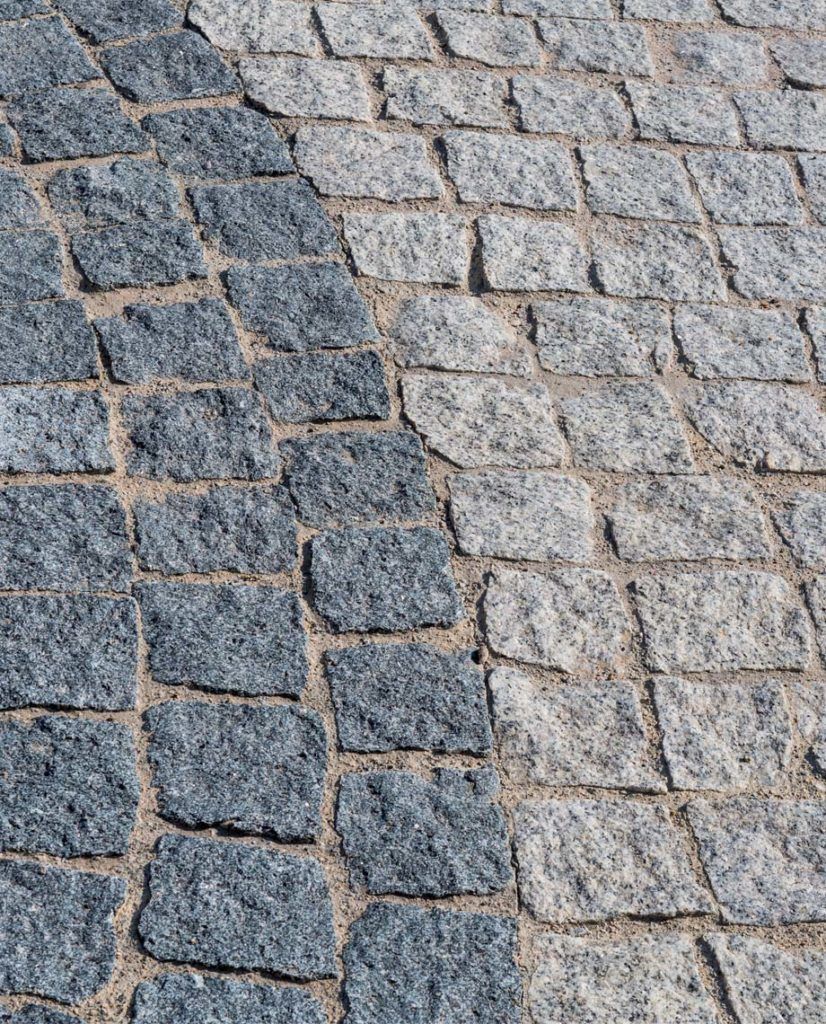Pavé de Granite gris