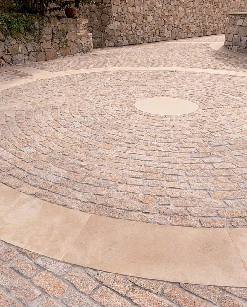 Pavé de Granite rose