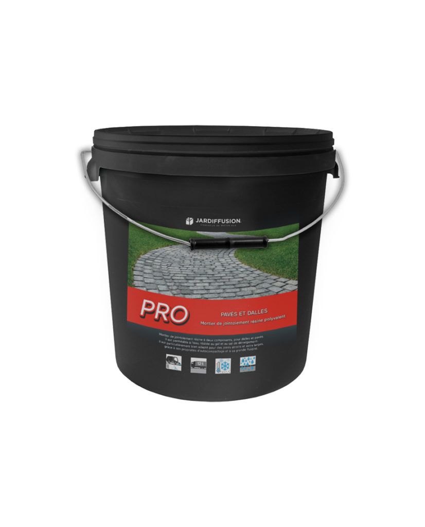 Mortier joint en résine époxy pour pavé et dalle - JARDIFFUSION