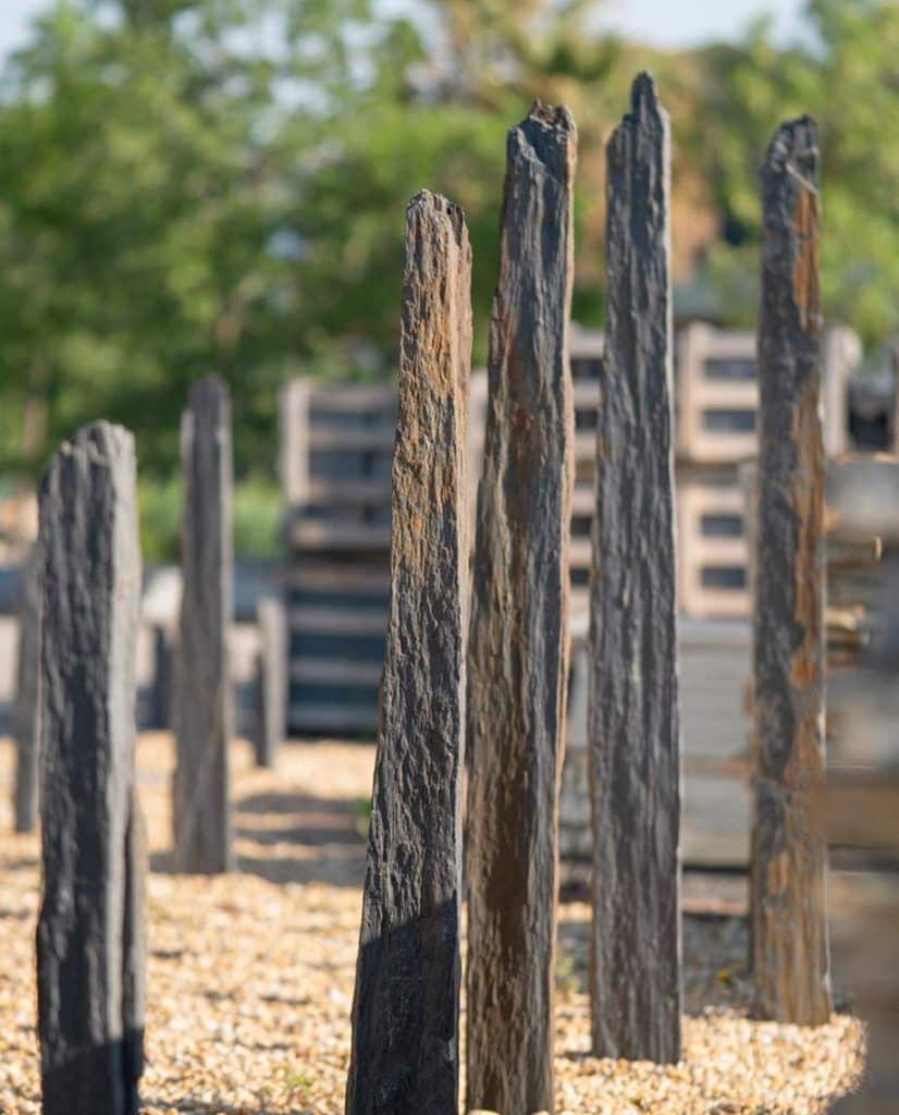 Barrette de schiste brute d'un côté - Jardiffusion