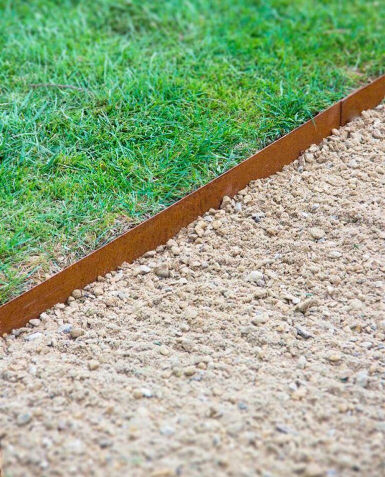 Bordure en Acier Corten en 2 mètres - Jardiffusion