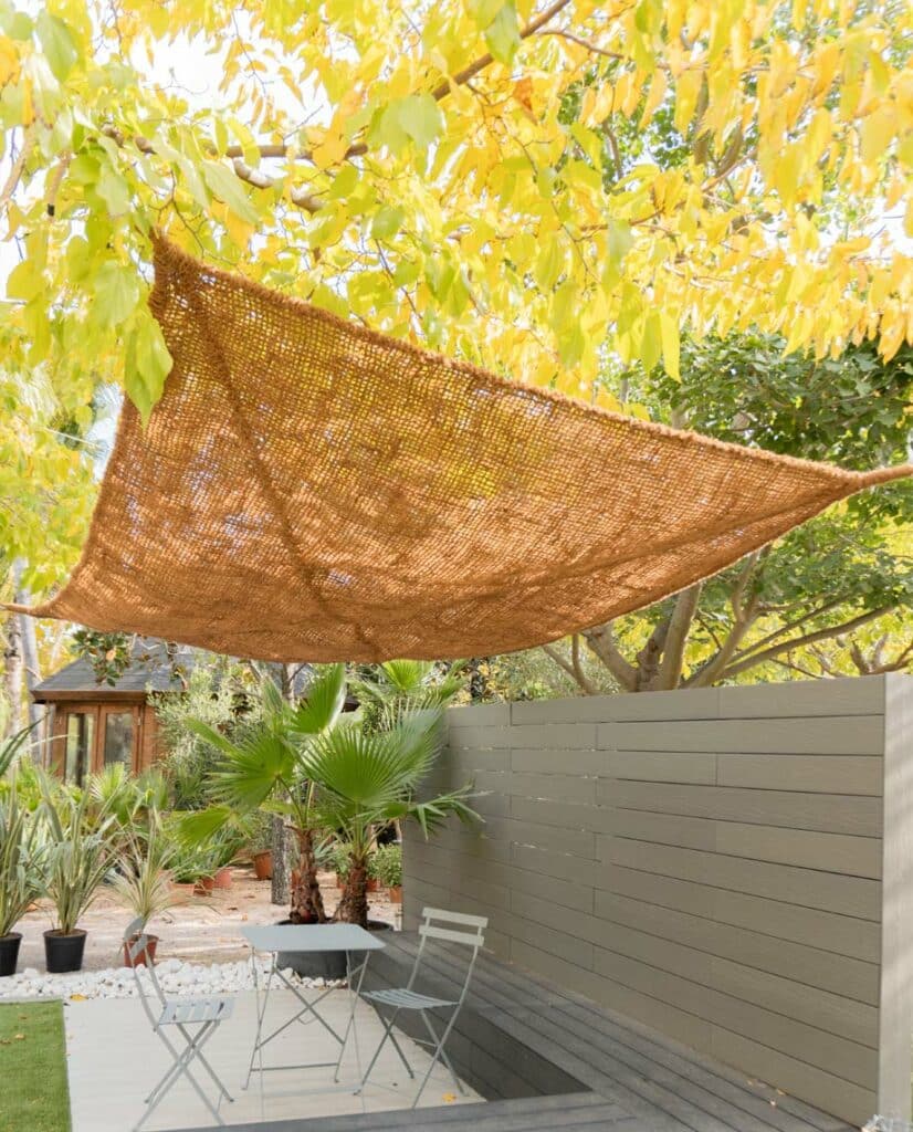 Toile d'ombrage en Coco - Jardiffusion